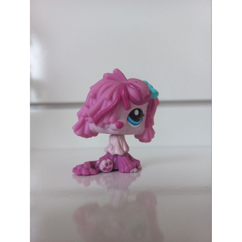 Pink Sheepdog LPS — Little lets pet shop #2487 | Shopee Brasil