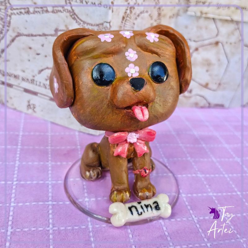 Pet Pop fofo personalizado de biscuit Gato ou cachorro Popet (leia a ...