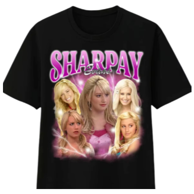 Camiseta Sharpay Evans Adulto/Infantil Lançamento Unissex Em Algodao ...