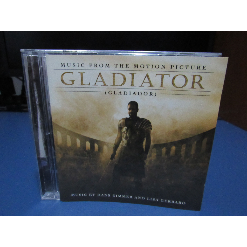 CD Trilha Sonora Do Filme Gladiador Gladiator Soundtrack | Shopee Brasil