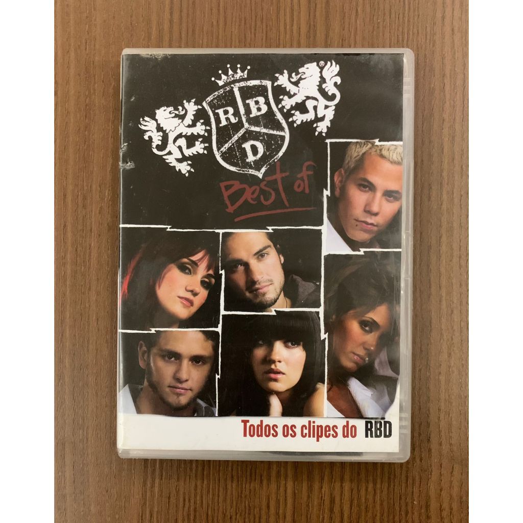 DVD Best Of RBD - Rebelde - Clipes RBD | Shopee Brasil