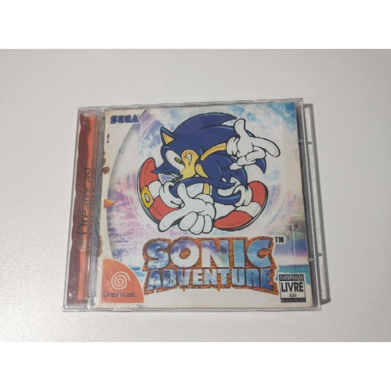 Sonic Adventures original Tectoy Dreamcast | Shopee Brasil