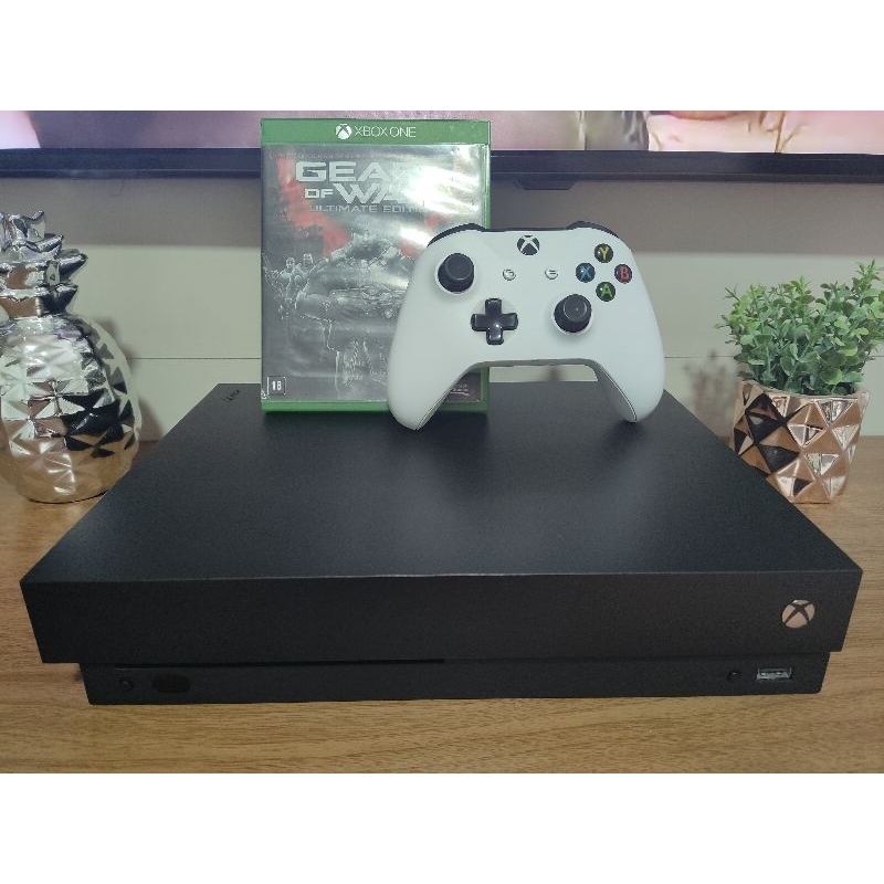 Xbox One X HD de 1Tb 4K com conta | Shopee Brasil