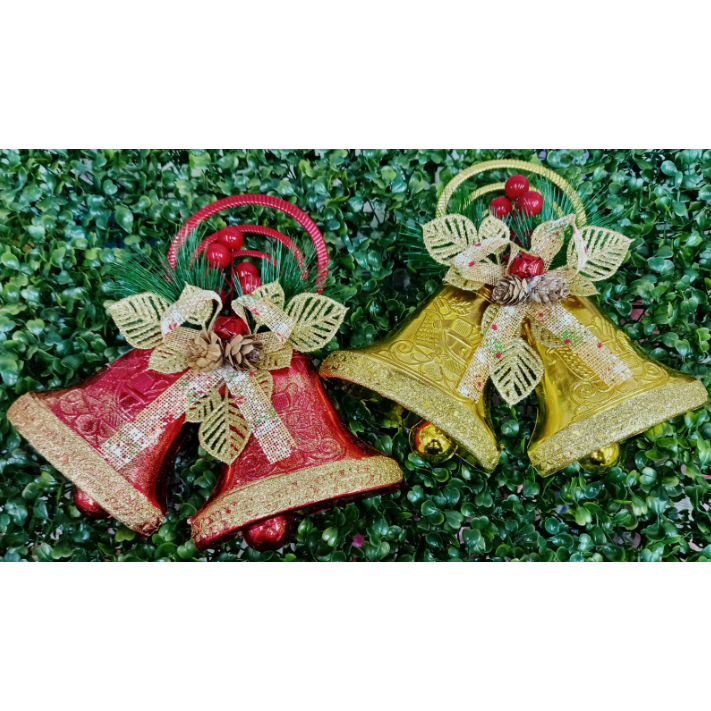 Sino tamanho G enfeite para portas e paredes - Decoração Natal | Shopee ...