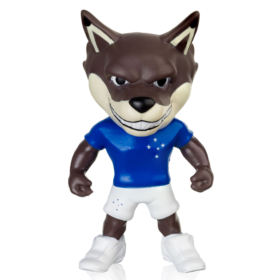 Boneco Cruzeiro Mascote Raposão Oficial 12cm - Fut Toy | Shopee Brasil