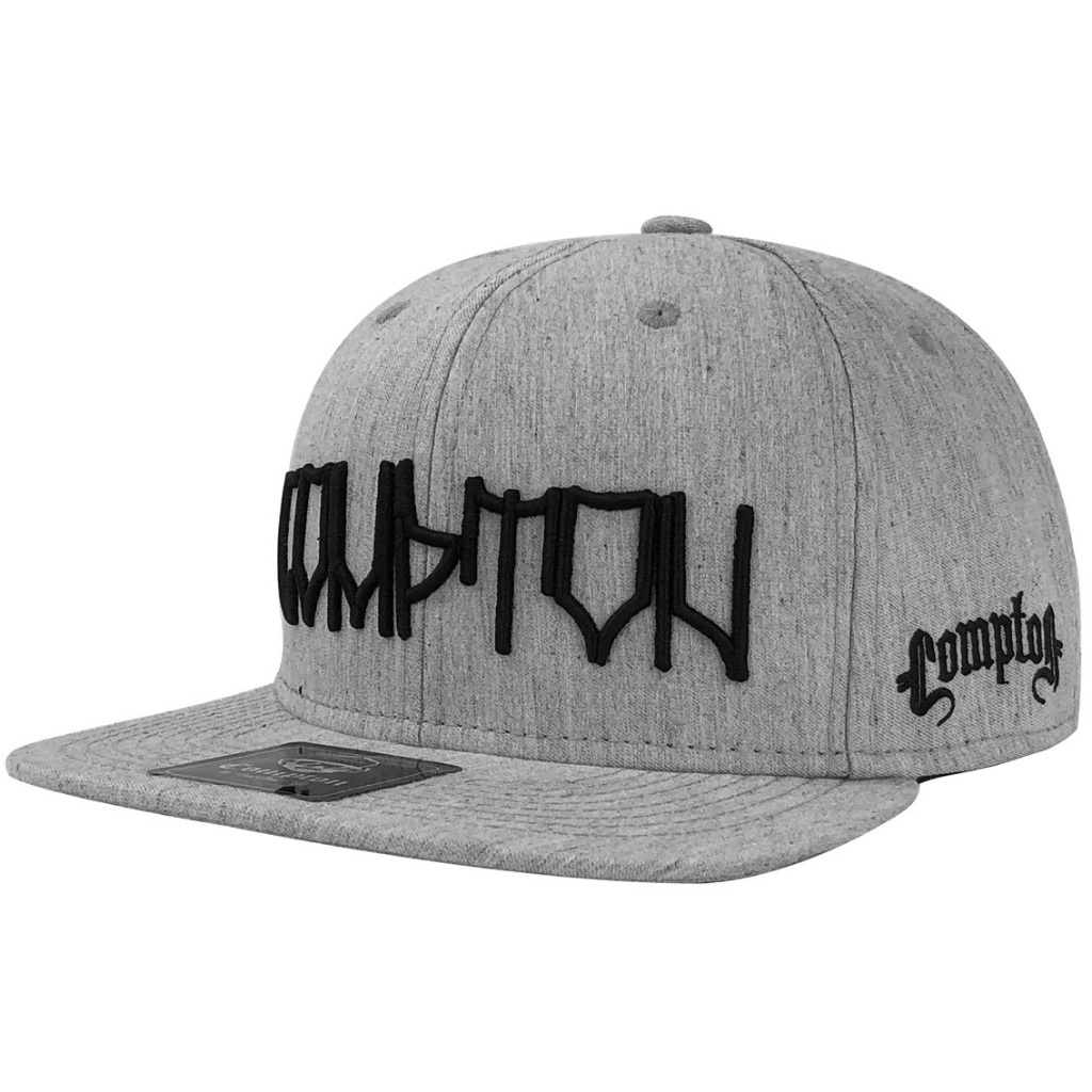 Boné compton original aba reta ajustável Bordado diversos modelos NOTA ...