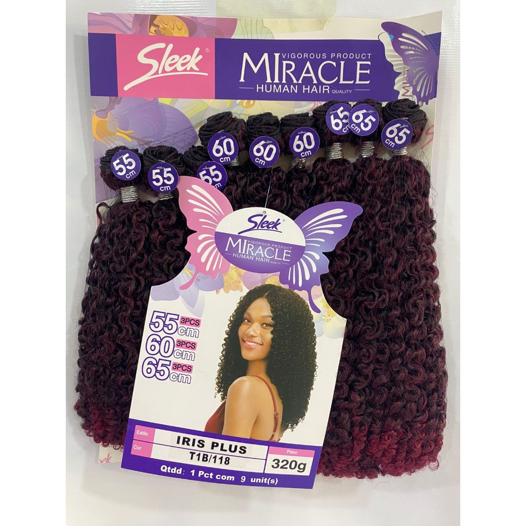 Cabelo cacheado Miracle Iris Plus 320g | Shopee Brasil