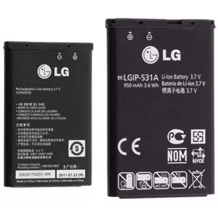 Kit 10 Baterias LGIP-531A LG Original | Shopee Brasil