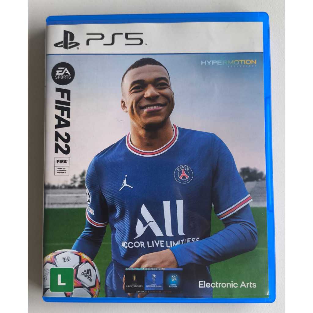FIFA 22 - PS5 - MÍDIA FÍSICA | Shopee Brasil