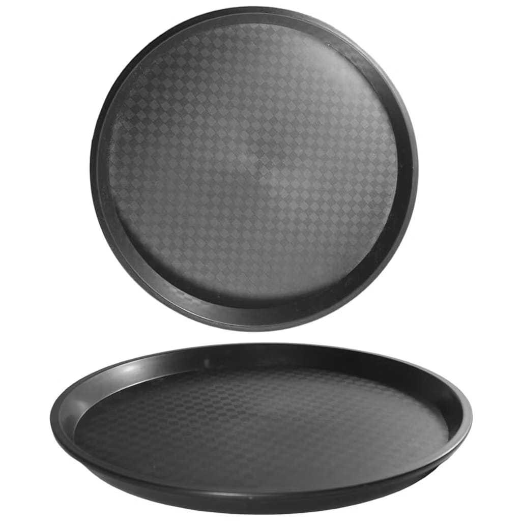 Bandeja de Plástico Redonda Resistente - 35cm | Shopee Brasil