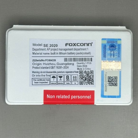 Bateria foxconn original para iphone se2020 p | Shopee Brasil