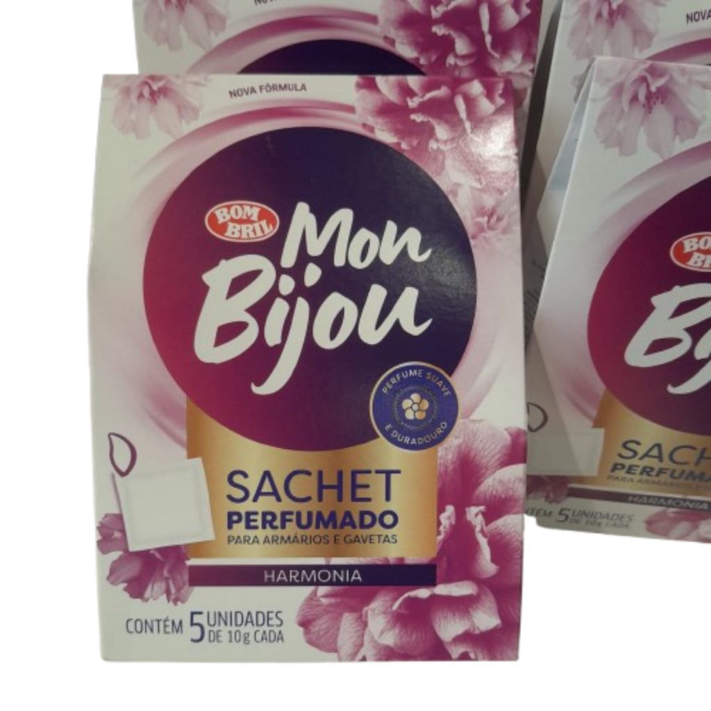 Aromatizante Mon Bijou Sachet Perfumado sachê harmonia 50 g | Shopee Brasil