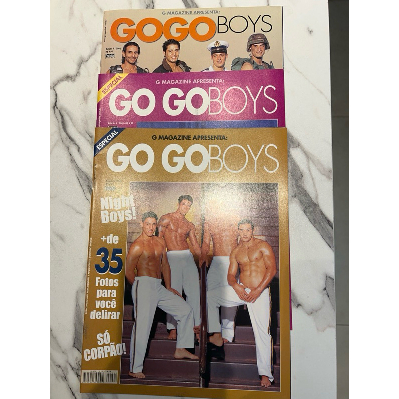 Revistas G Magazine Gogo Boys raras | Shopee Brasil