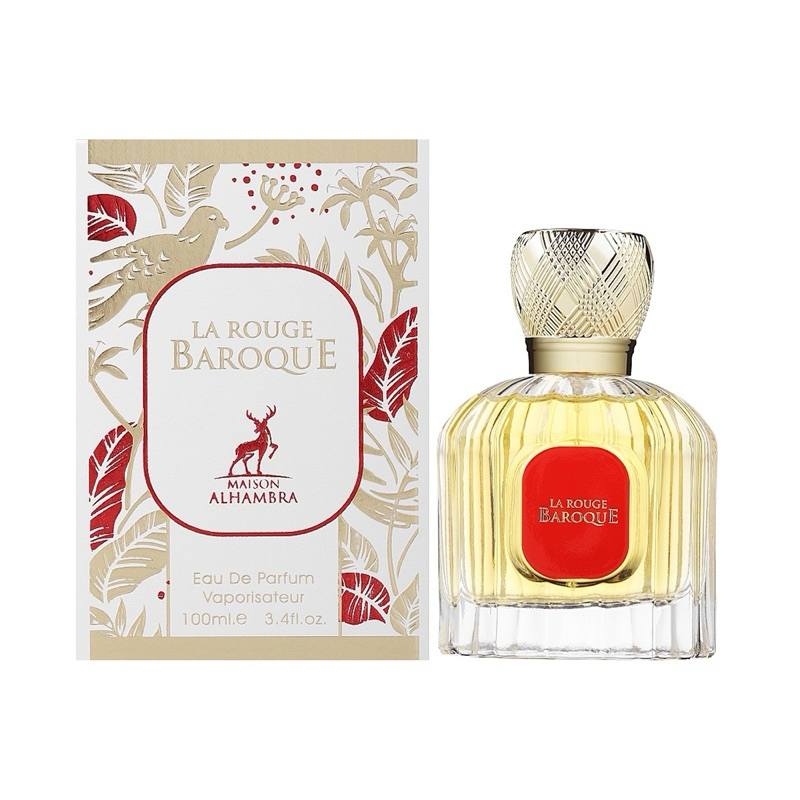 Perfume Maison Alhambra La Rouge Baroque EDP Unissex 100ml | Shopee Brasil