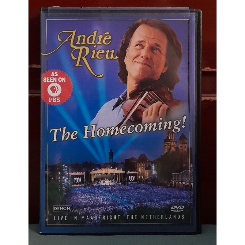 Dvd André Rieu - The Homecoming - Live in Maastricht The Netherlands (Importado) Original Usado ...