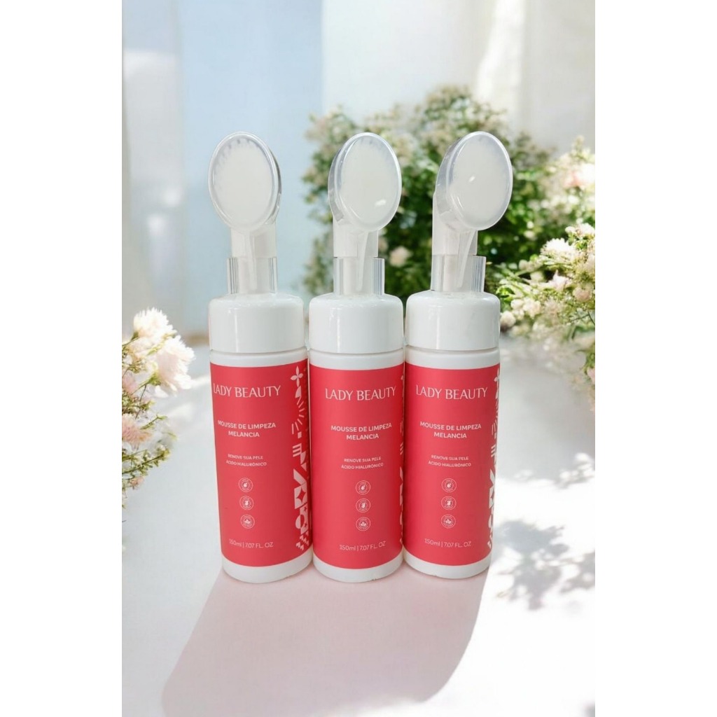 Mousse de Limpeza MELANCIA Lady Beauty Sabonete Líquido Facial | Shopee ...