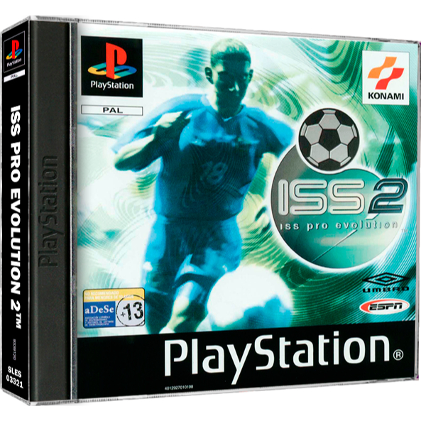 ISS Pro Evolution 2 Jogo para Ps1
