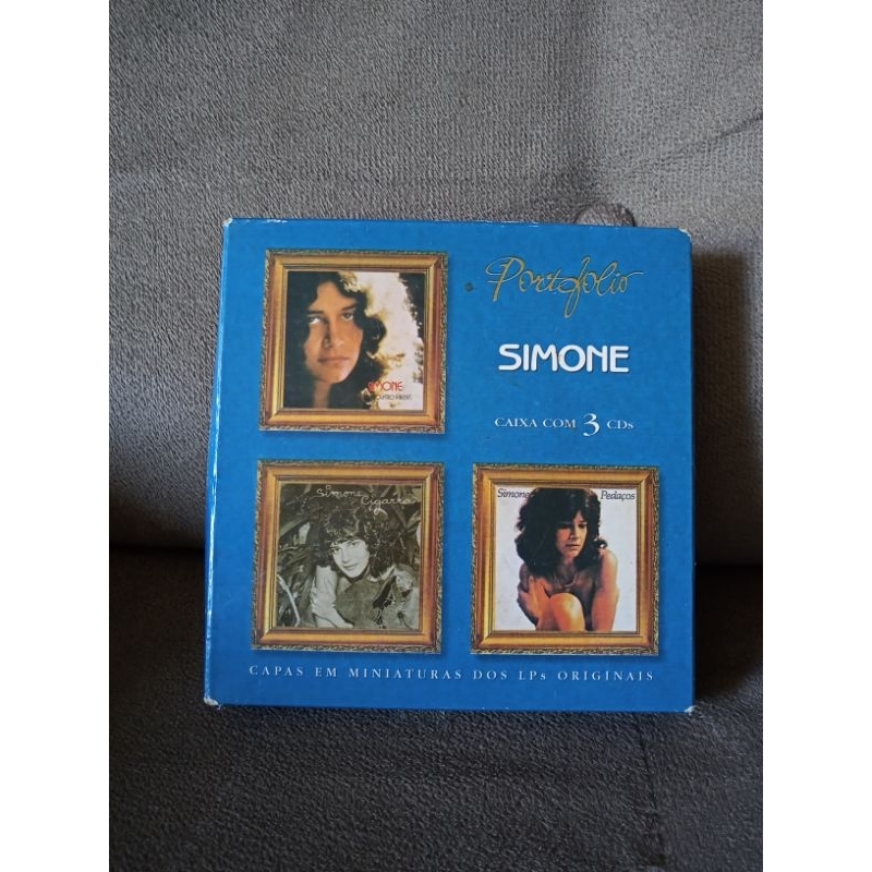 Box 3 Cds Simone Portfólio | Shopee Brasil