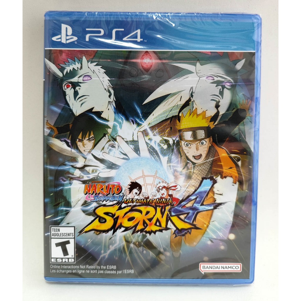 Naruto Shippuden Ultimate Ninja Storm 4 PS4 Mídia Física Novo Lacrado ...