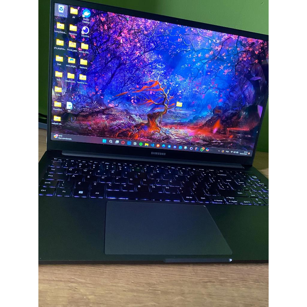 Notebook Samsung Galaxy Book 3, i5 de 13a, 512GB de SSD, 8GB de RAM em ...