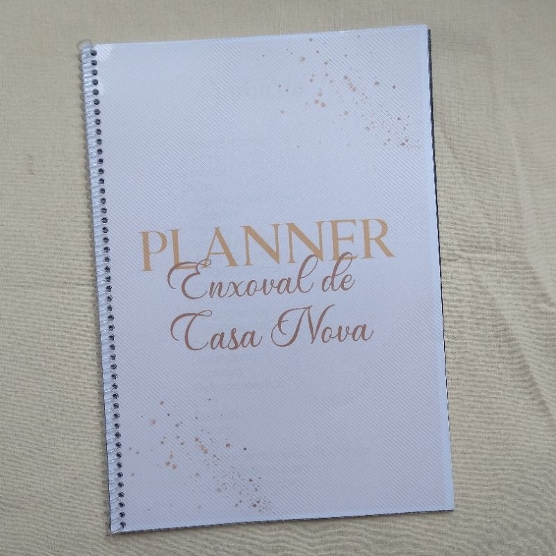 !! Planner Lista Encadernada Enxoval de Casa Nova | Organizando sua ...