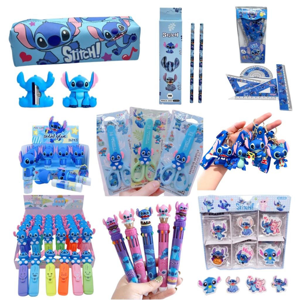 Kit Escolar do Stitch – Criatividade, Cor e Fofura em Um Só Lugar ...