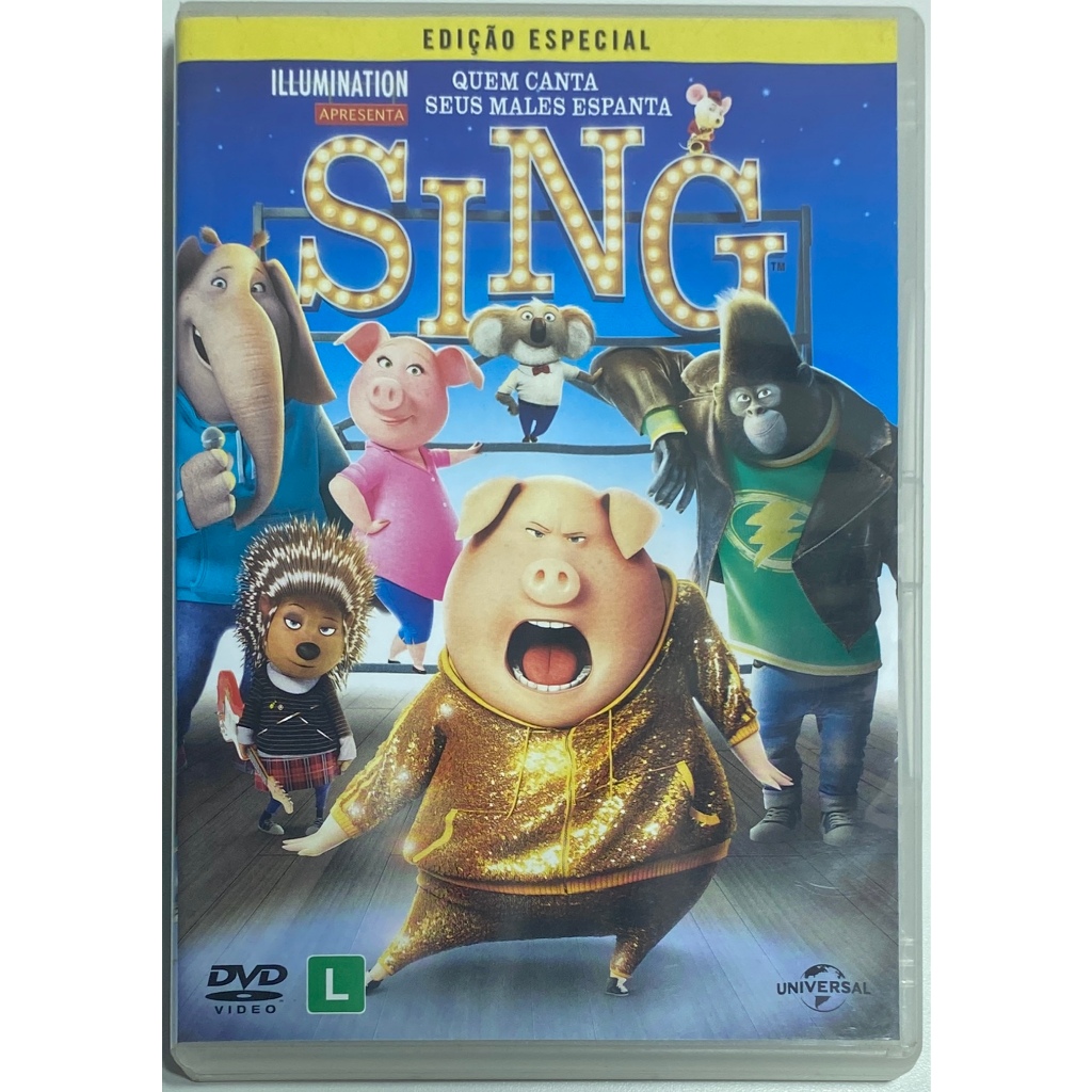 Sing (DVD Original) | Shopee Brasil