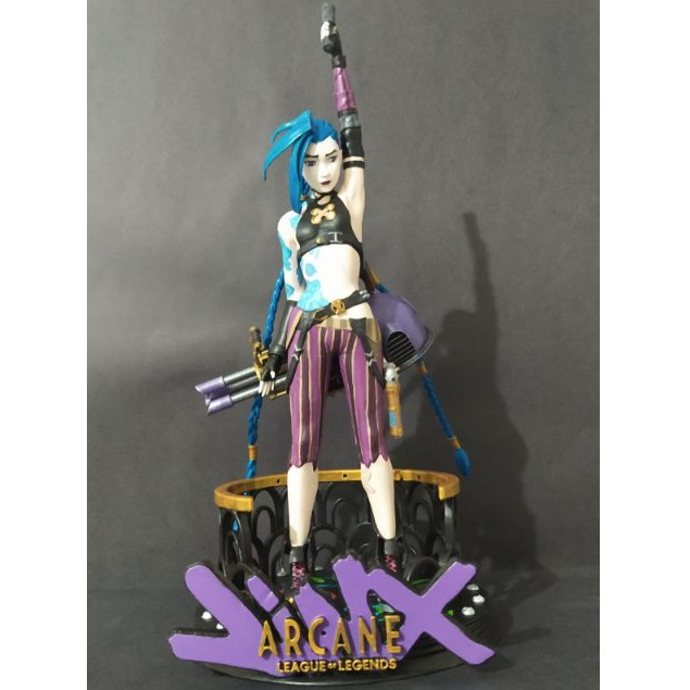 Action figure Jinx Arcane League of legends - Boneco colecionavel jinx ...