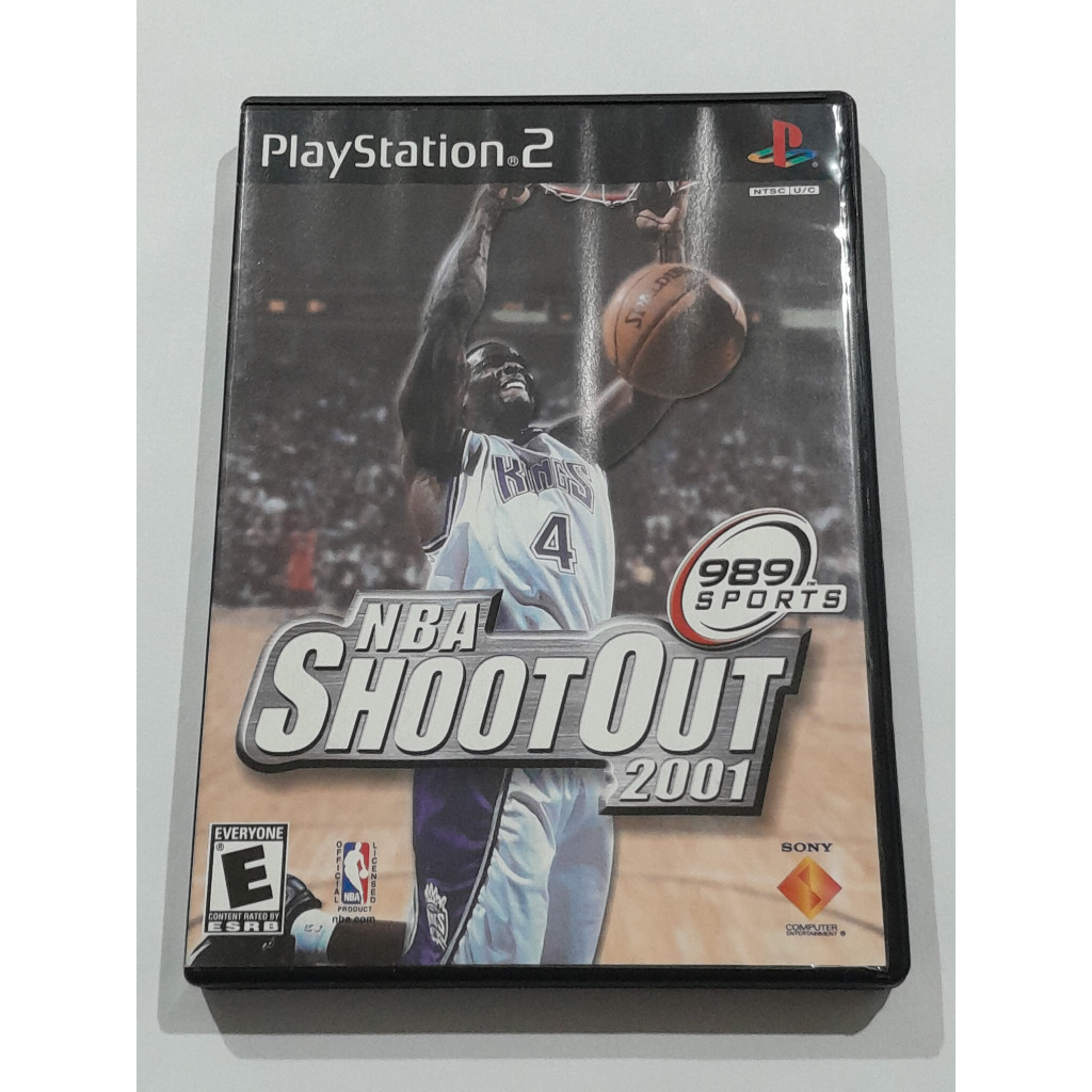 NBA Shootout 2001 p/ PS2 Original Americano | Shopee Brasil
