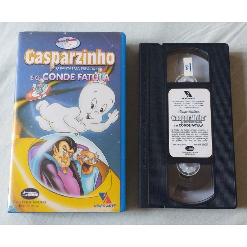 VHS Gasparzinho e o Conde Fatula | Shopee Brasil