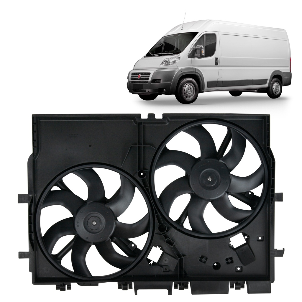 Eletroventilador Completo Fiat Ducato Boxer 1358009080 13426 | Shopee ...