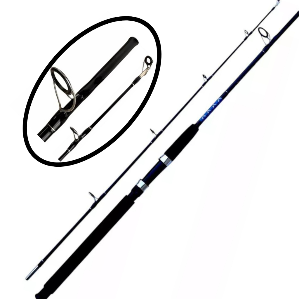 Vara Ottoni Pesca Pesada Dourado 100 Lbs 1,80 2 Partes Forte para ...