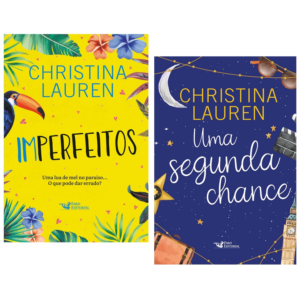 Kit Livro Imperfeitos + Uma Segunda Chance - Christina Lauren | Shopee ...