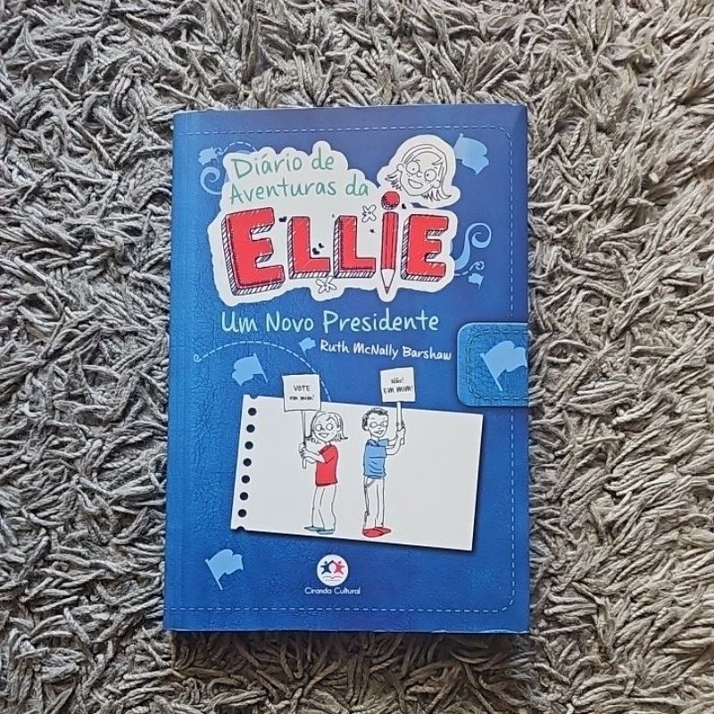 DIÁRIO DE AVENTURAS DA ELLIE - Ruth McNally Barshaw | Shopee Brasil