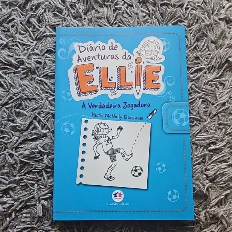 DIÁRIO DE AVENTURAS DA ELLIE - Ruth McNally Barshaw | Shopee Brasil