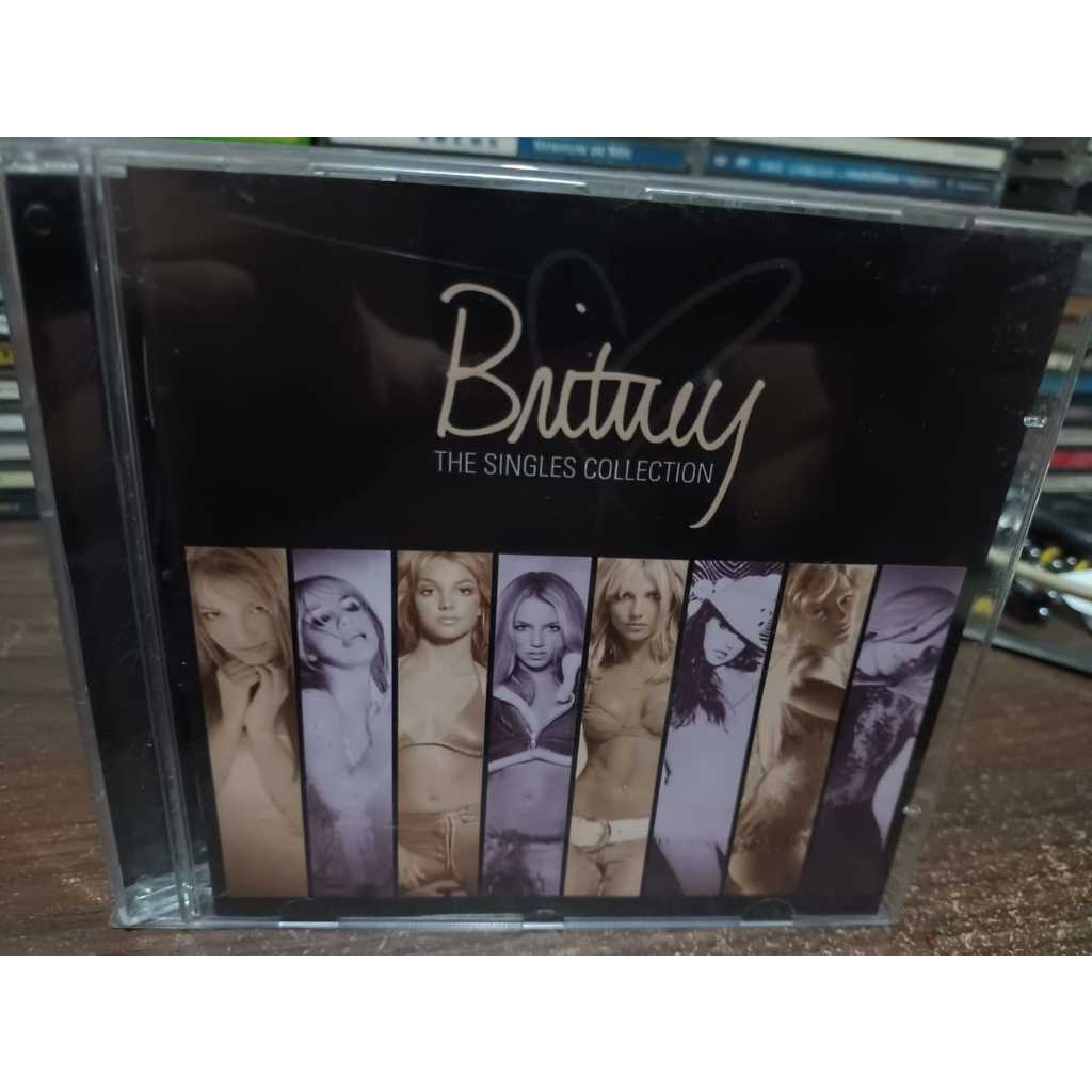 cd Britney Spears - The singles Collection | Shopee Brasil