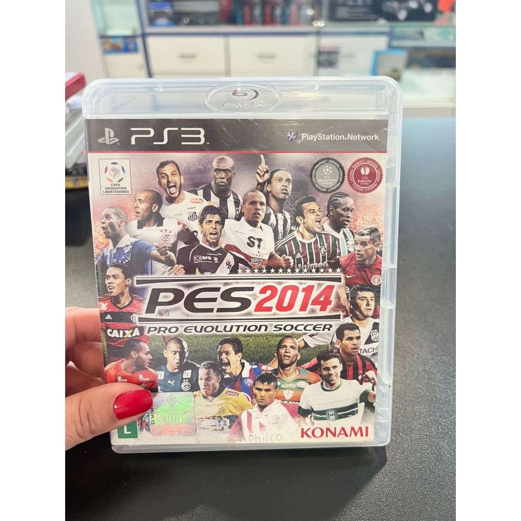 Pes 2014 PS3 Físico Semi Novo | Shopee Brasil
