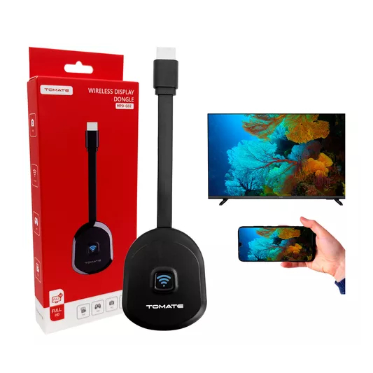 wireless display dongle - TOMATE | Shopee Brasil