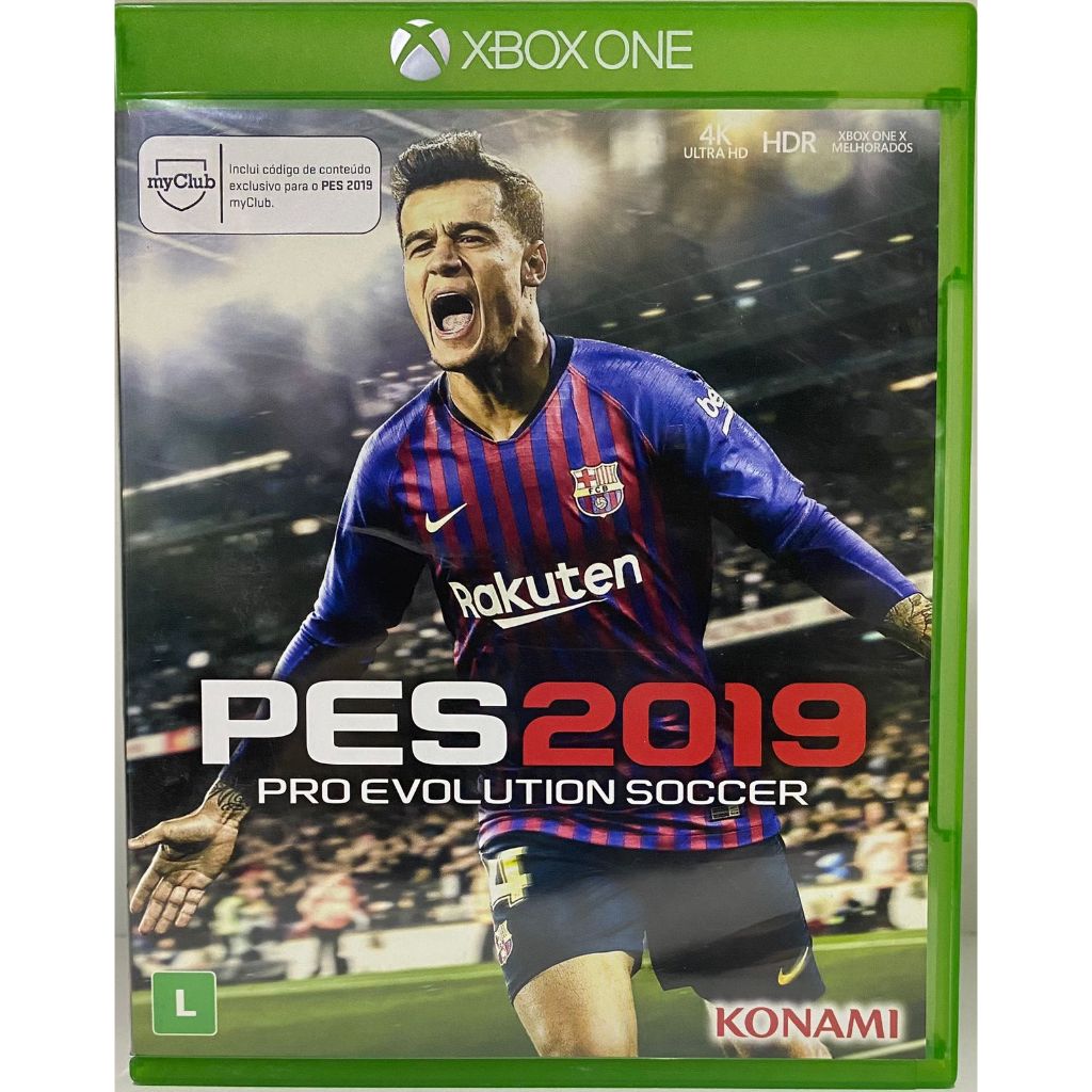PES 2019 Pro Evolution Soccer - XBOX ONE/SERIES X - Original | Shopee ...