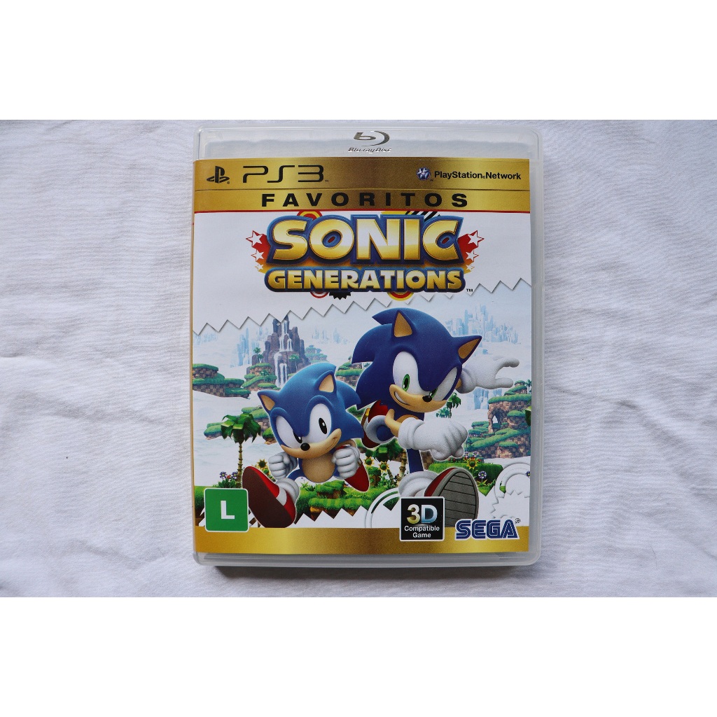 Jogo Sonic Generations PS3 | Shopee Brasil
