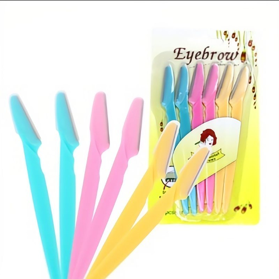 KIT 6/18/30 unidades Lâminas Sobrancelha e Rosto Navalha Depilação ...