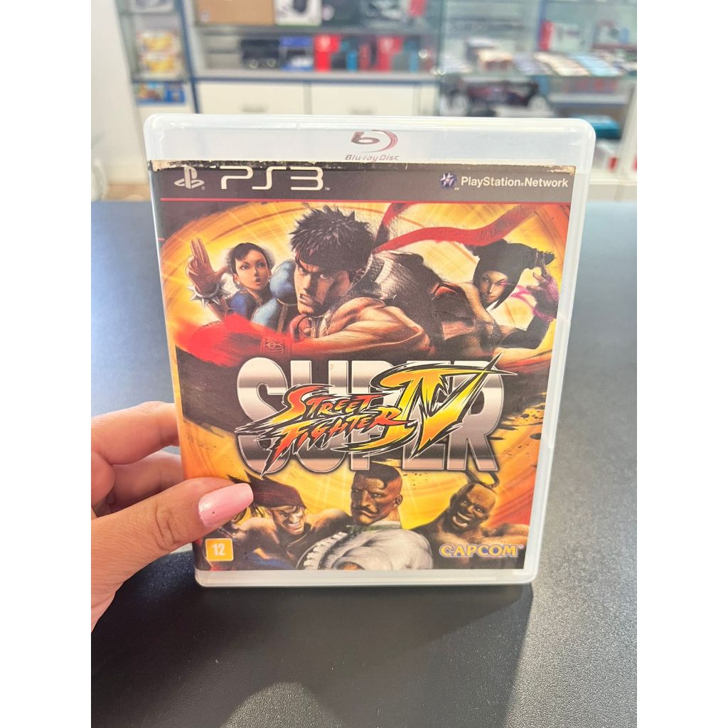 Super Street Fighter 4 PS3 Físico Semi Novo | Shopee Brasil