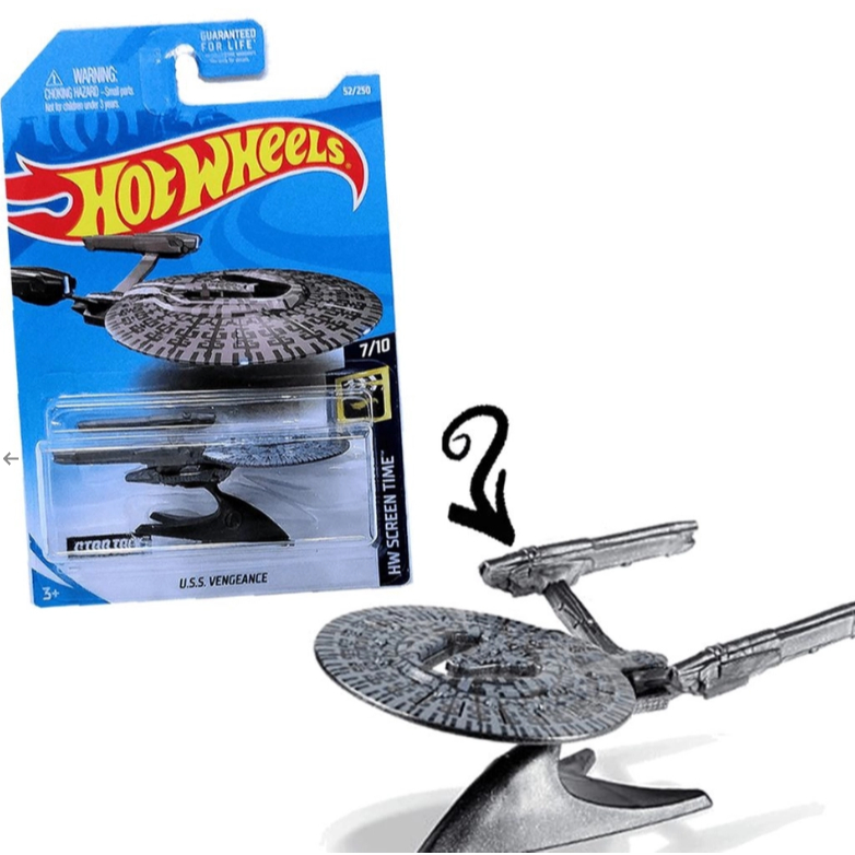 Hot wheels star trek uss vengeance enterprise vilain Shopee Brasil