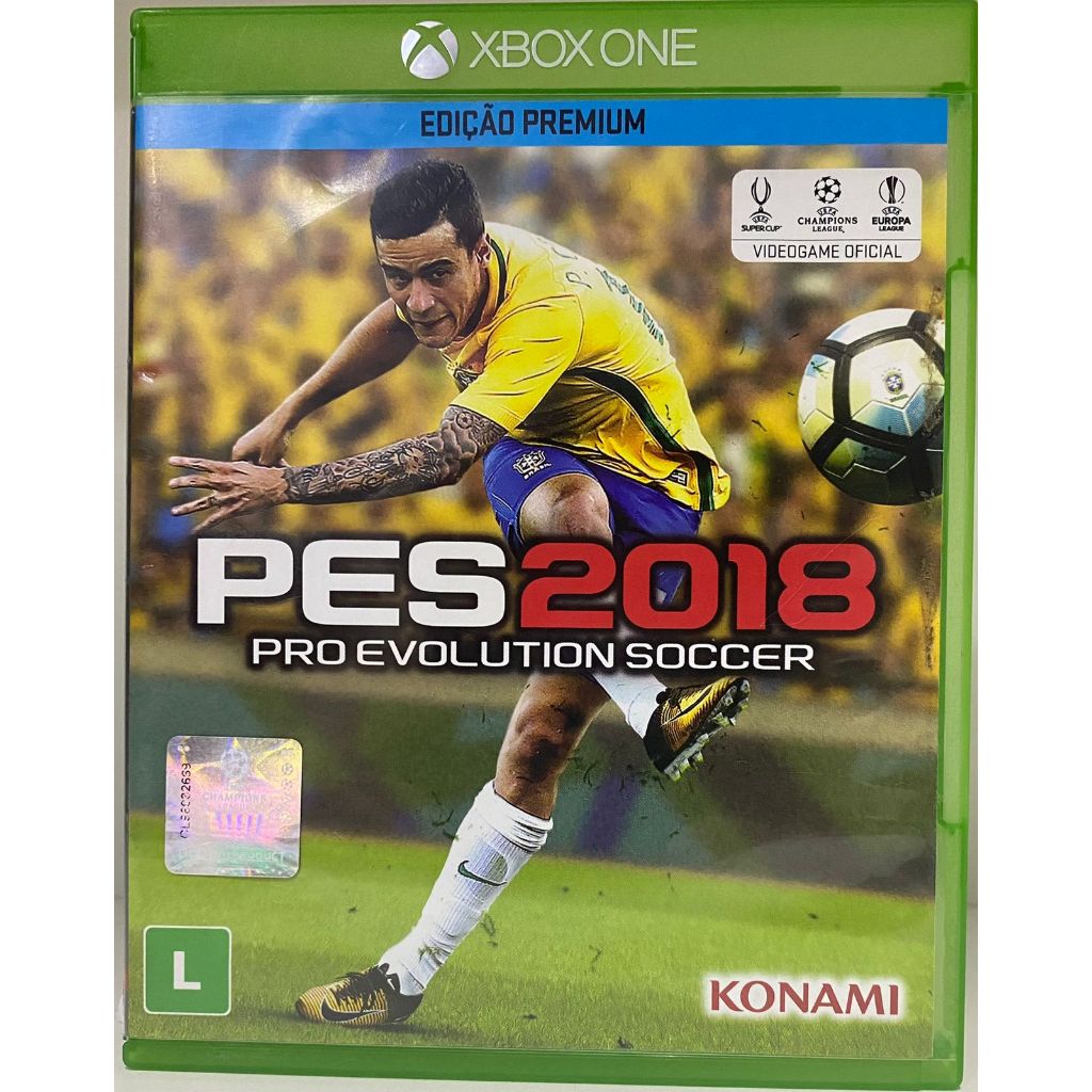 ULTIMAS UNIDADES!!! PES 2018 Pro Evolution Soccer - XBOX ONE/SERIES X - Original | Shopee Brasil