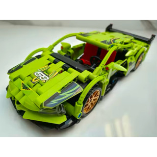 Lego Lamborghini 452 Peças LACRADO - Com Função de Fricção - Blocos de ...