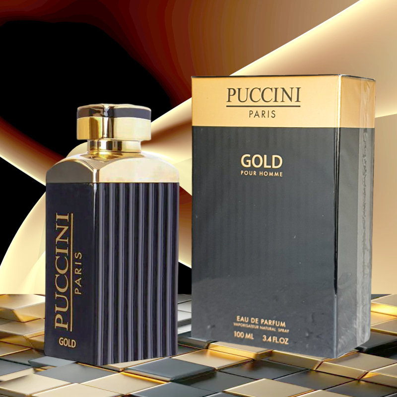 Puccini Gold Pour Homme Edp 100ml | Shopee Brasil