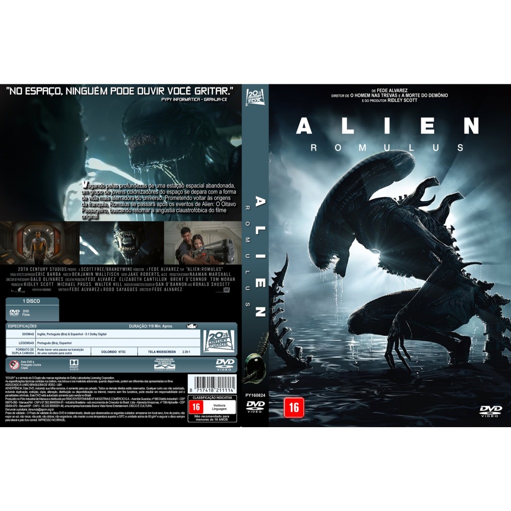 ALIEN ROMULUS (2024) | Shopee Brasil