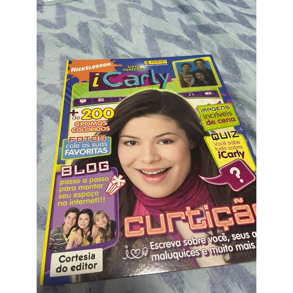 Álbum de Figurinhas iCarly - Vazio | Miranda Cosgrove, Jennette McCurdy ...