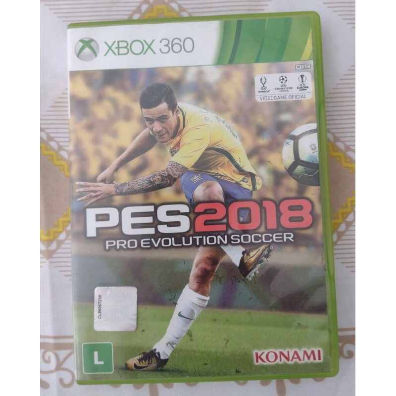 PES 18 Xbox 360 - Mídia Física Original - | Shopee Brasil