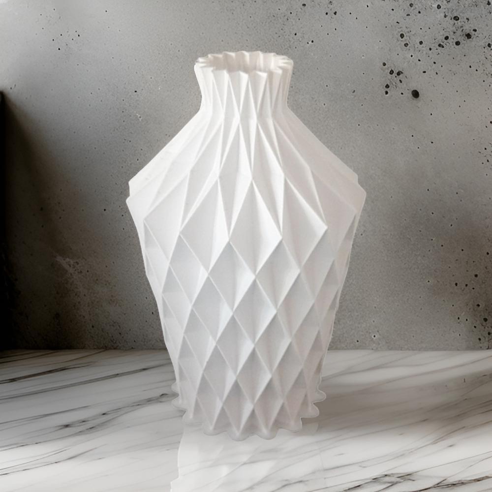 Vaso Moderno Estilo Origami - Plastico de Alta Qualidade | Shopee Brasil